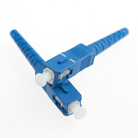 SC Type Fiber Optic Connectors Multimode Simplex Low Environmental ...
