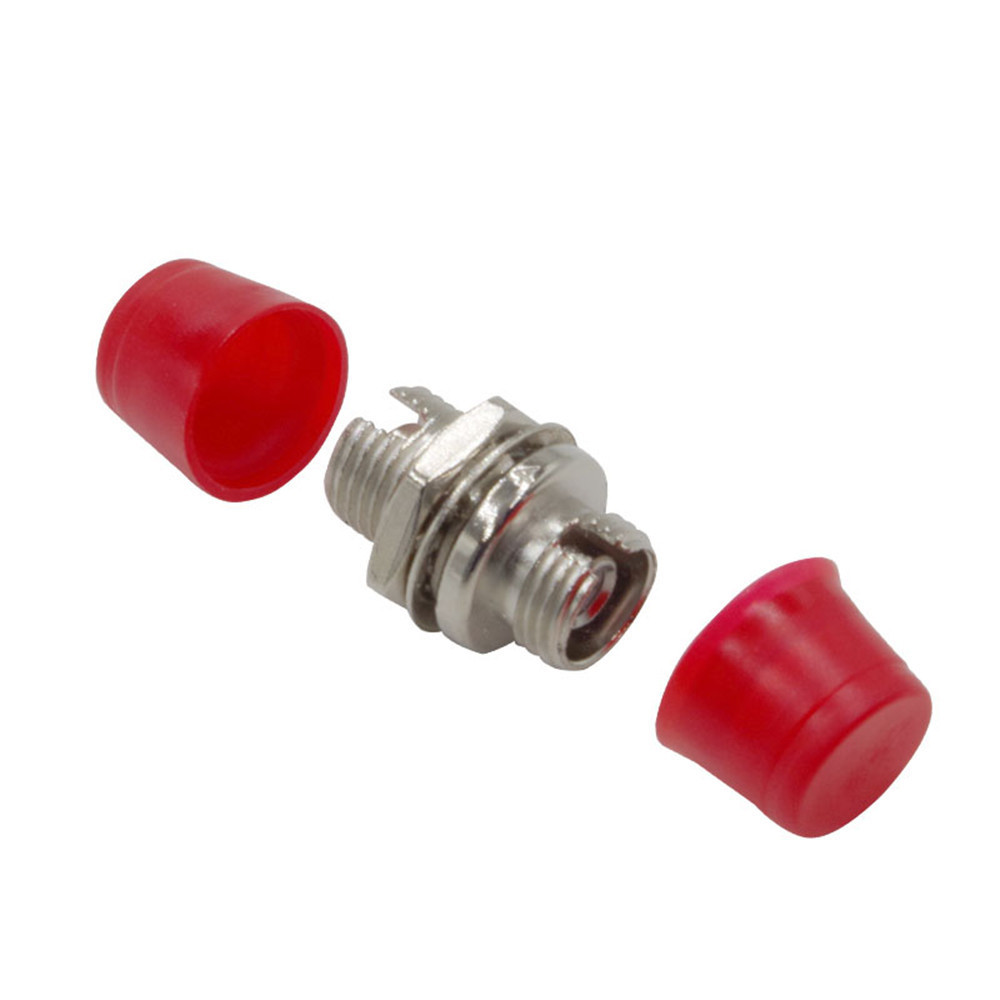 Round Fiber Optic Adapter , APC/UPC/PC FC FC Adapter With Plastic Body